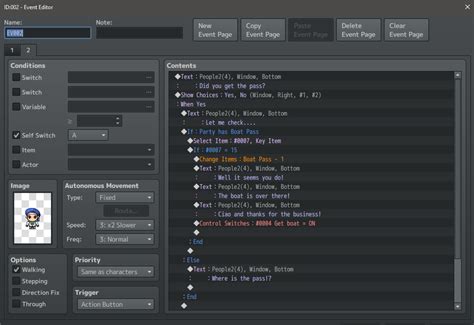 How Do I Make The Vehicle Event Rpg Maker Forums