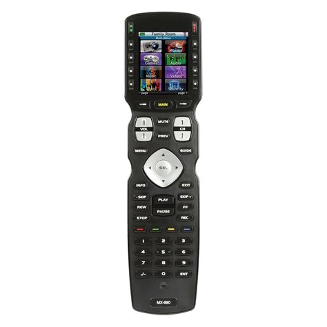 Urc Remote Control 24 Color Lcd And Speaker Irrf Hard Buttons