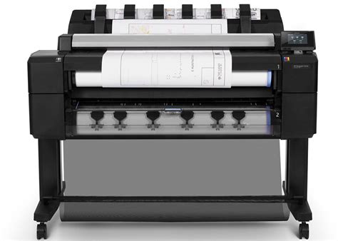 Hp Designjet T2500 36 Inch Color Inkjet Wide Format Printer Scanner