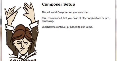 Kejyun學習日誌 在windows7安裝composer