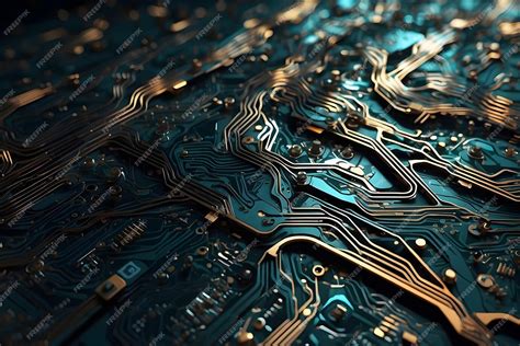 Premium Photo Computer Circuit Wallpaper Circuit Board Background