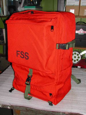 Us Armysurplus Red Fss Military Backpack Duffle Out Of County Bag