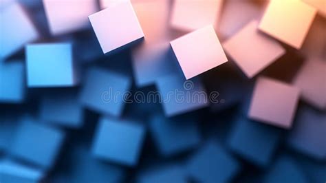 Abstract Arrangement Of Colorful Cubes Creating A Vibrant Visual Effect Generative Ai Stock
