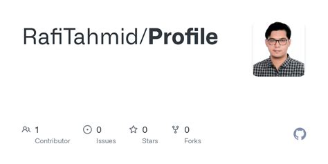 Github Rafitahmidprofile