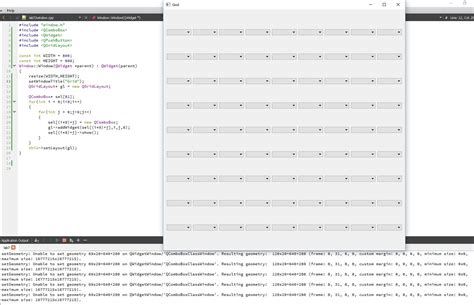 C Warnings When Creating A 9x9 Grid Of Comboboxes Stack Overflow