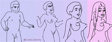 Rule 34 Gender Transformation Genderswap Mtf Girl Mtf Crossgender Mtf Transformation Rule 63