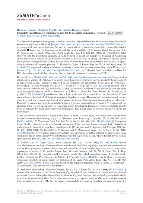 Pdf Boudou Joseph Diéguez Martín Fernández Duque David Complete Intuitionistic Temporal