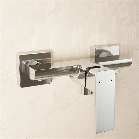 Miscelatore Esterno Doccia A Muro Cromato Ingrid