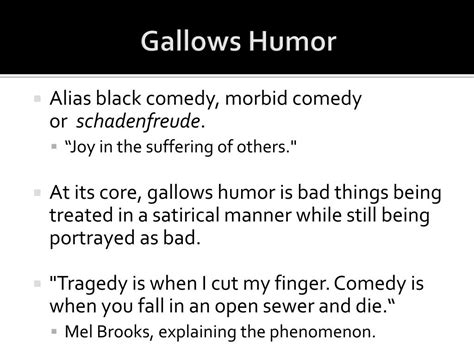 Gallows Humor Scale At Julius Scudder Blog
