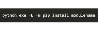 Install Python Modules SMODE Documentation