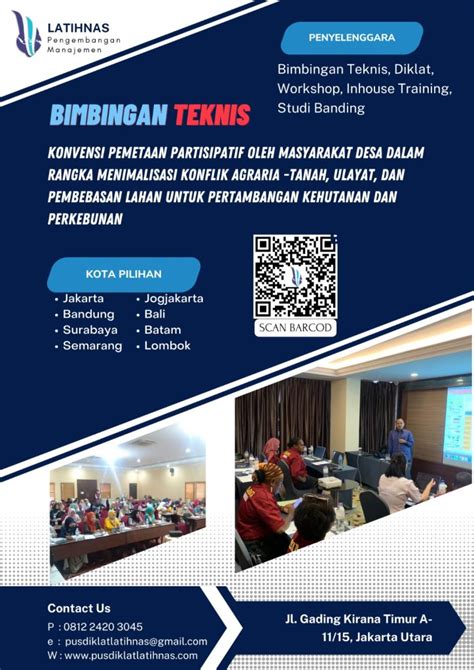 Info Bimtek Pemetaan Gis Jadwal Bimtek Latihnas 2025