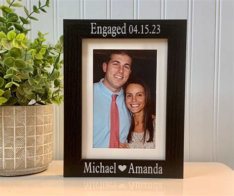 Engagement T Engagement Frame Engagement Picture Frame Engagement