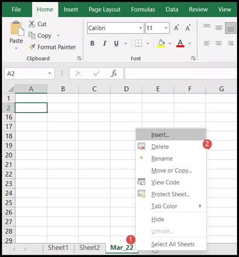 How To Insert A New Worksheet In Excel Easy Methods Earn And Excel