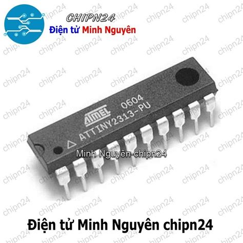 [1 con] dip ic attiny2313a pu dip 20 attiny2313a attiny2313