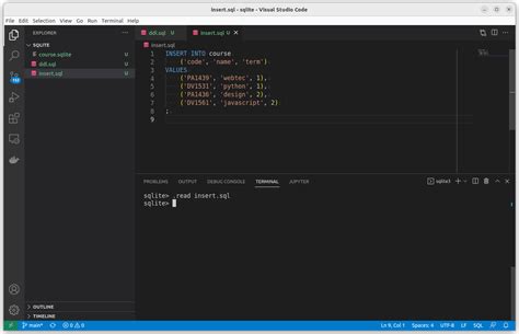 Kom Igång Med Sql Och Databasen Sqlite Med Terminalklienten Sqlite3