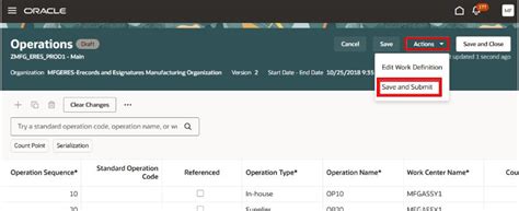 Oracle Fusion Cloud Manufacturing Deferred E Signature For Work Definitions Sajid Khan
