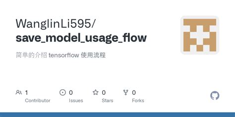 save model usage flow doc Tensorflow 基本运用 图片分类 md at master WanglinLi save model