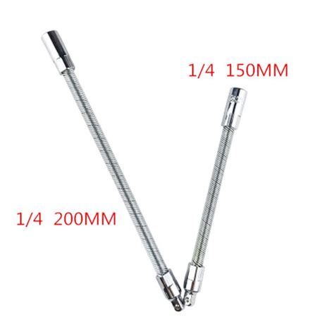 1 4 3 8 1 2 Drive Flexible Socket Extension Bar Tools Length