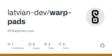 github latvian dev warp pads xpteleporters mod