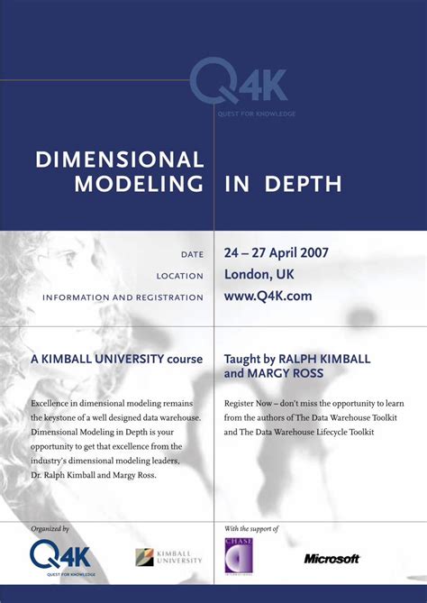 pdf dimensional modeling in depth · and the