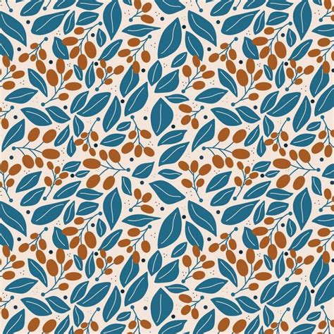 Premium Photo Seamless Pattern Floral Design Nature Art Illustration