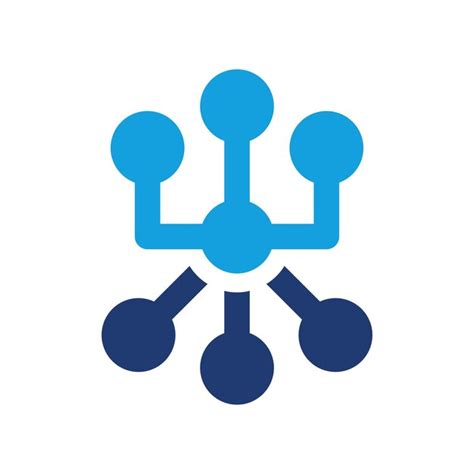 Premium Vector Neural Network Icon