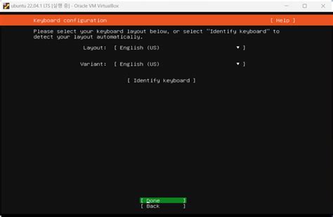 Ubuntu 22041 설치virtualbox 가상환경 Ubuntu 설치thinknote