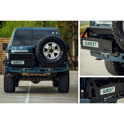 Gu Series 1 4 Nissan Patrol Rear Bar V2 Super High Clearance Raslarr