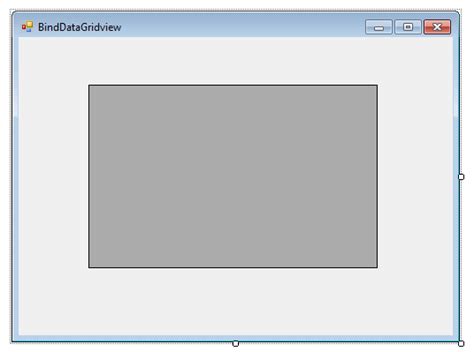Bind Data To Datagridview In Windows Application In C Vbnet Asp