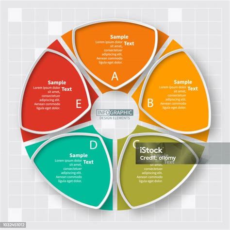 추상적인 3d 종이 인포 그래픽 비즈니스 템플릿입니다 벡터 일러스트 레이 션 0명에 대한 스톡 벡터 아트 및 기타 이미지 0명 3차원 형태 공란 Istock