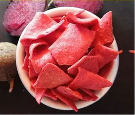 Rich In Protein Crispy Wheat Beetroot Chips At Best Price In Raigad