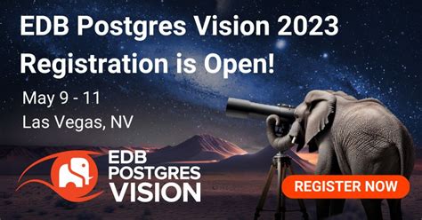 edb on linkedin make the move with edb at postgres vision 2023