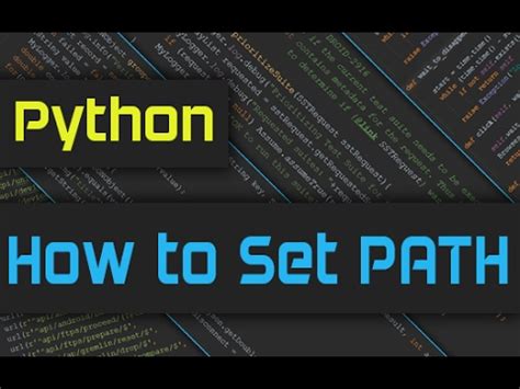 How To Add Python Path To Environment Variables In Windows 10 YouTube
