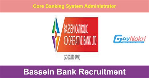 Bassein Bank Hiring Notification 2022 For Post Of Core Banking System