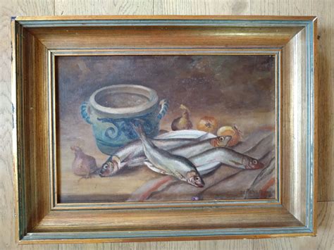 Jos De Meyer Xx Stilleven Met Haringen Catawiki