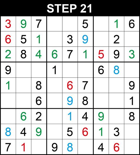Step By Step Sudoku Solution