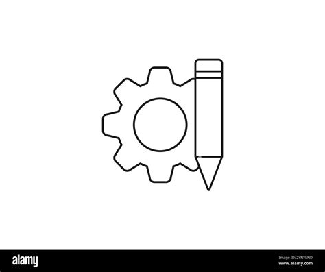 Customization Service Setting Icon Vector Illustration Stock Vector Image And Art Alamy
