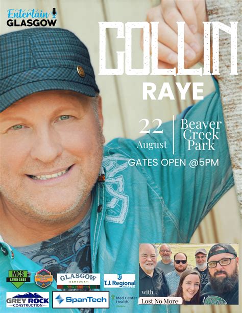 Collin Raye Presented By Entertain Glasgow Free Summer Concert Series