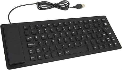 Flexible Keyboard Foldable Silicone Keyboard Usb Wired Waterproof Rollup Keyboard At