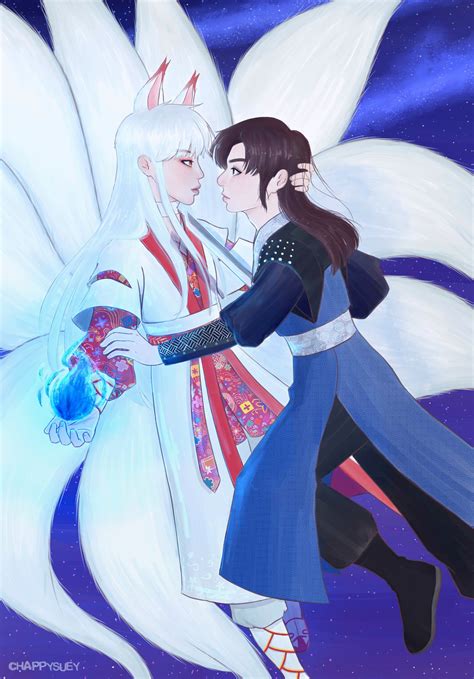 Take Me To The Sky Jimin As Kumiho The Korean Nine Tailed Fox