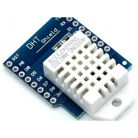 Dht Pro Shield For D1 Mini Dht22 Singlebus Digital Temperature And Humidity Sensor