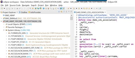 Abap Tips Find The Root Package Of A Cds View Rizing