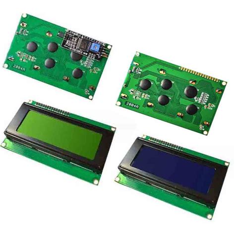 X LCD Modules LCD Module With LED Blue Yellow Green Backlight White Character Shopee
