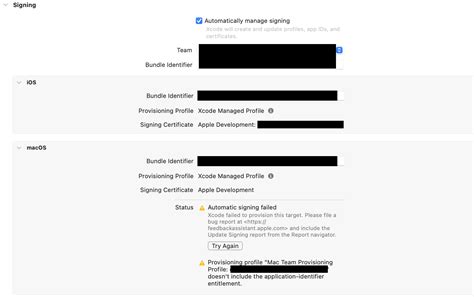 Ios Entitlements For Multiplatform Applications In Xcode Stack Overflow