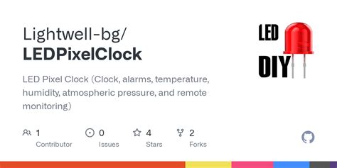 Github Lightwell Bgledpixelclock Led Pixel Clock Clock Alarms
