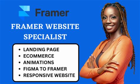 design framer website develop framer animation framer motion webflow