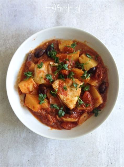 Italian Cod Potatoes And Olives Stew Italian Fish Stew Recipe