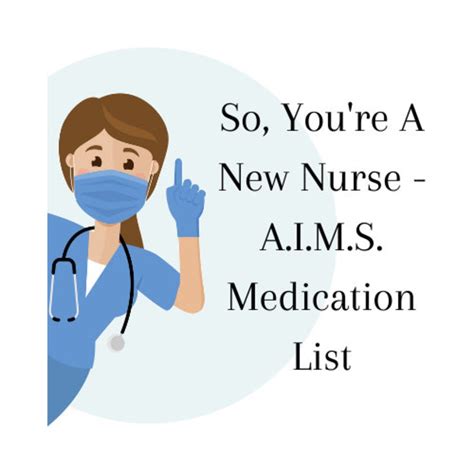 Aims Medications List Etsy