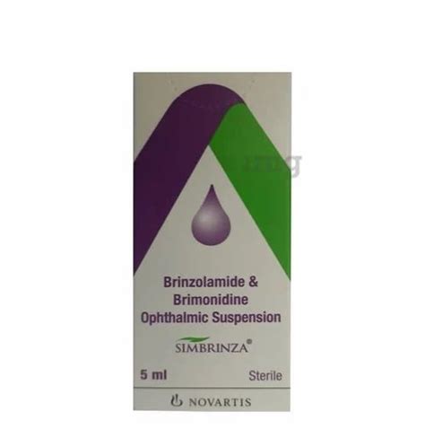 Simbrinza Ophthalmic Suspension At ₹ 900piece Ophthalmic Drops In