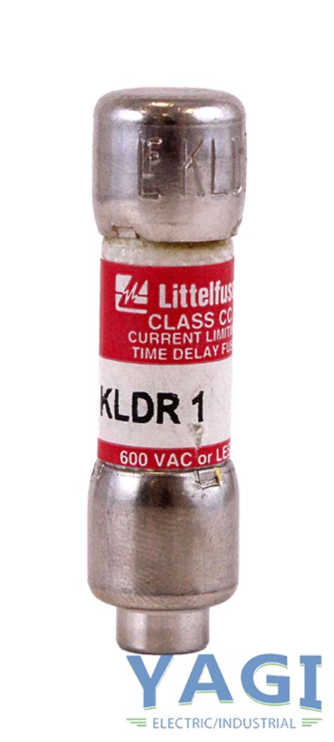 Littelfuse Kldr 1 Fuse 1a 600v 200ka Class Cc Current Limiting Time Delay Yagi Electric Industrial